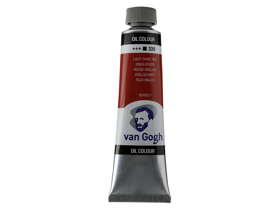 Van Gogh Olje 40ml – 339 Light oxide red – Rammer.no